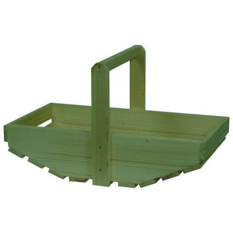 Natural Garden Trug 535x310x310 | Ideal for gardens or displays | Ligneus