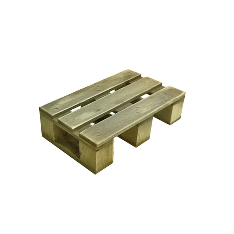 GN1/4 Rustic Brown Weathered Mini Pallet | Quirky Displays | Ligneus UK
