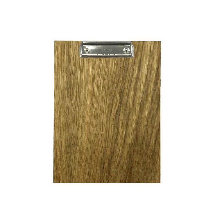 A5 Portrait Oak Clipboard 175x230x6 | Quality Clipboards | Ligneus