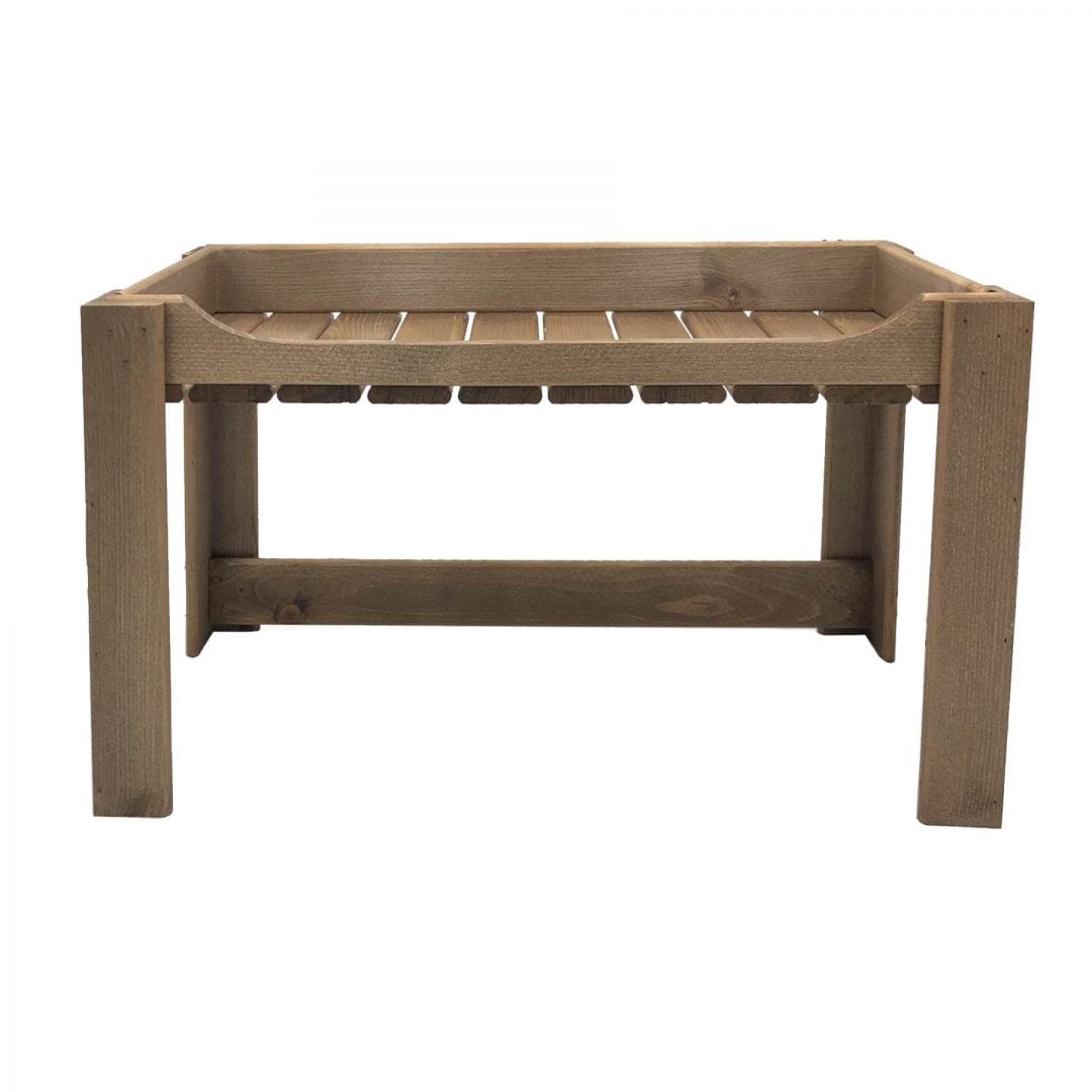 Rustic Slatted Beverage Display Stand | Service & Display | Ligneus