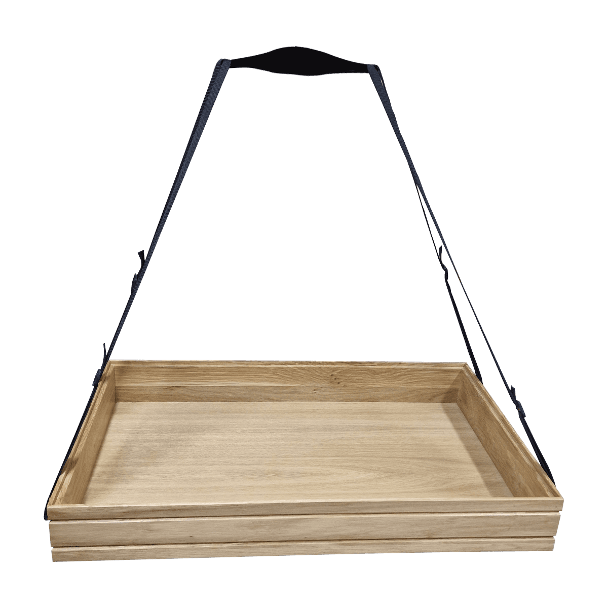 B1/1 Ribbed Natural Oak Usherette Tray | Ligneus