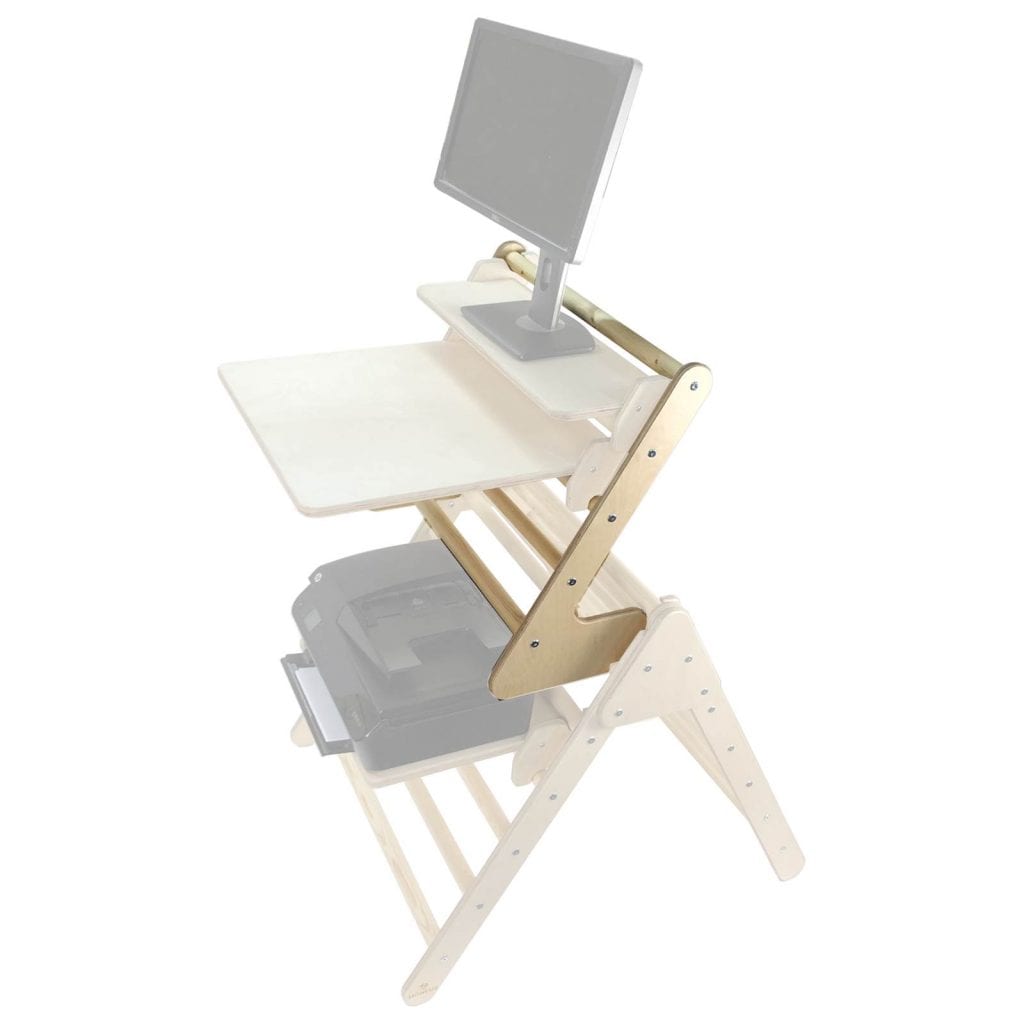 Junior Pikler Desk Extender Gretton Grey | Classroom or Office desks