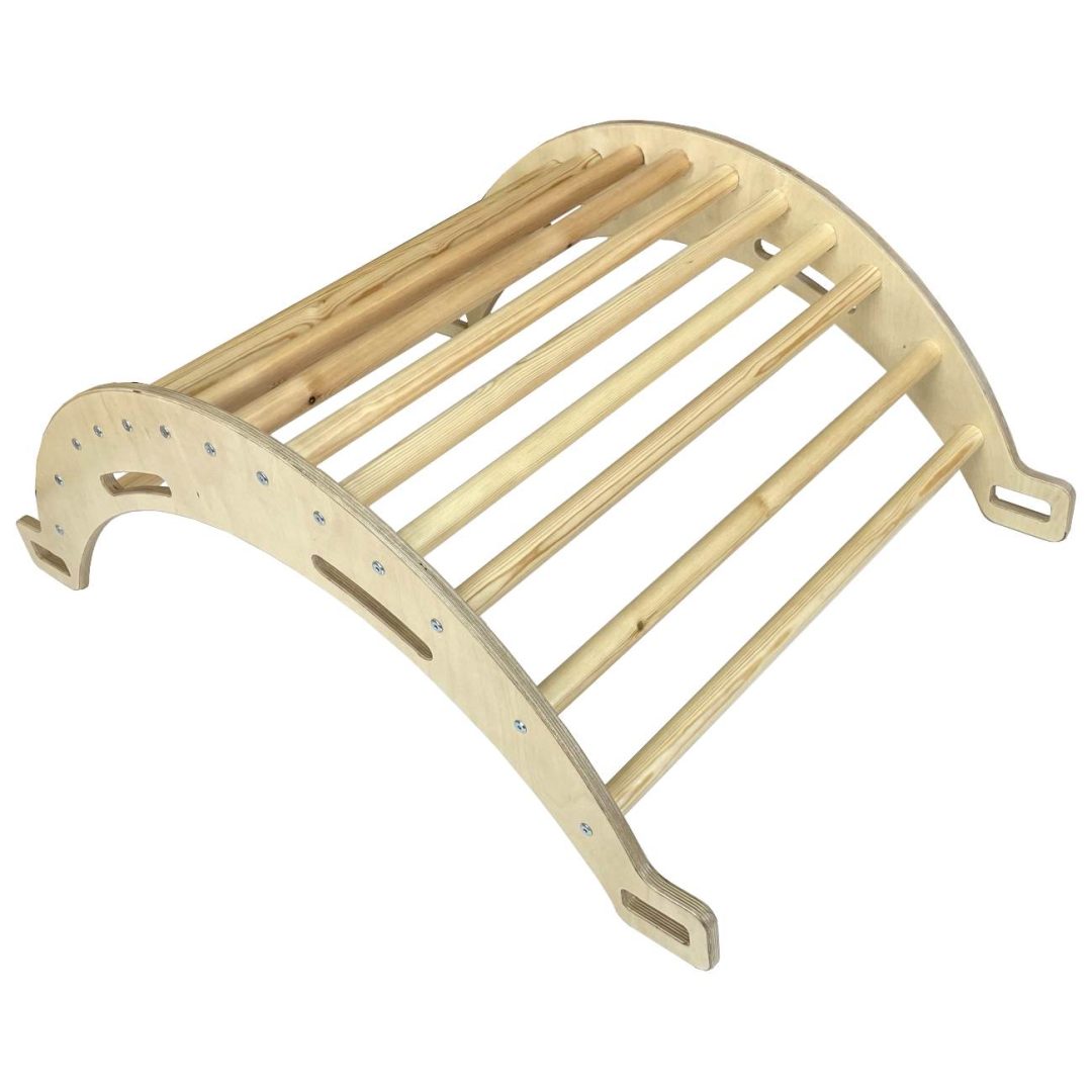 Junior Pikler Arch | Climbing Rocker | Ligneus PLAY | Made in the UK
