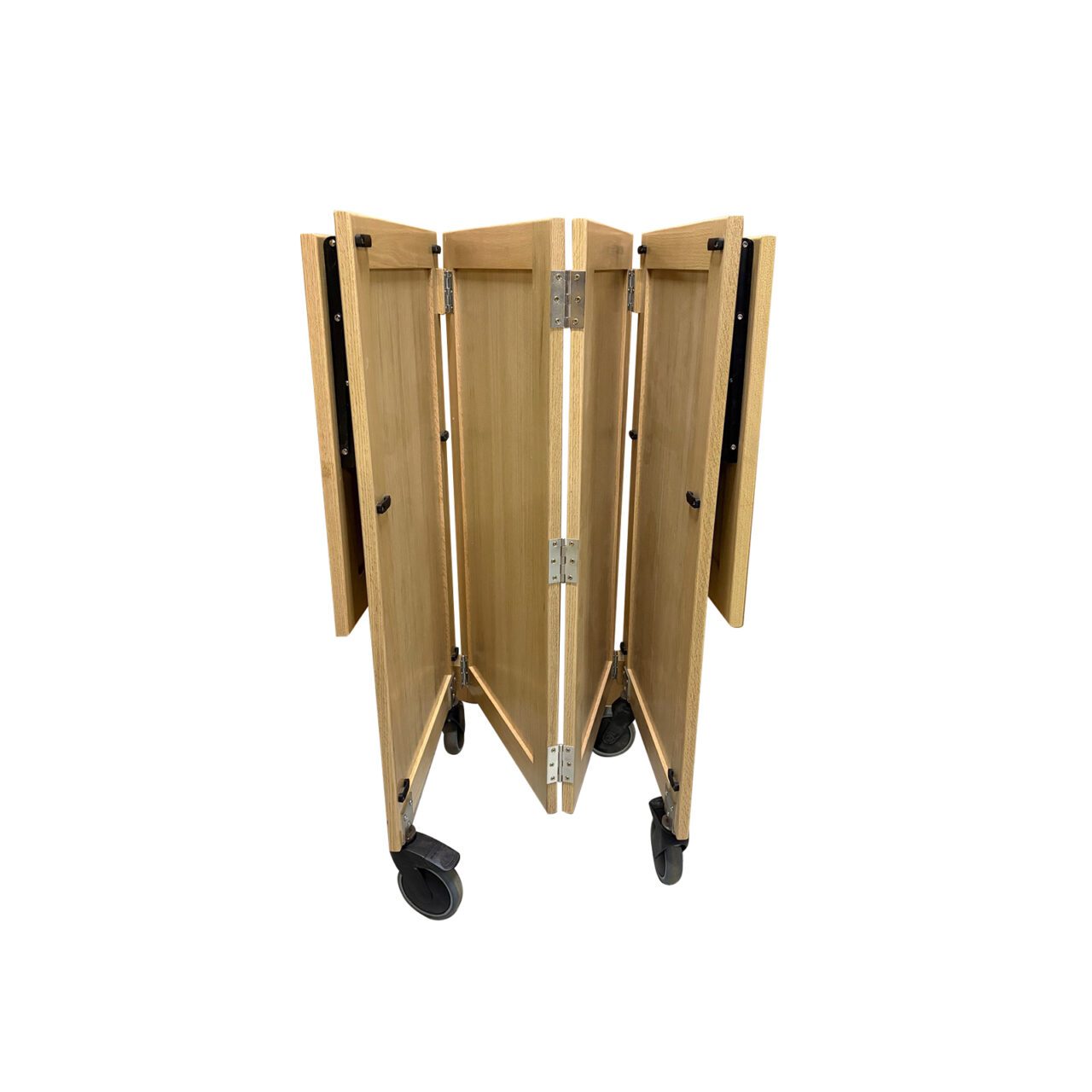 Burford Pop-Up Bar Trolley Natural | Ligneus UK