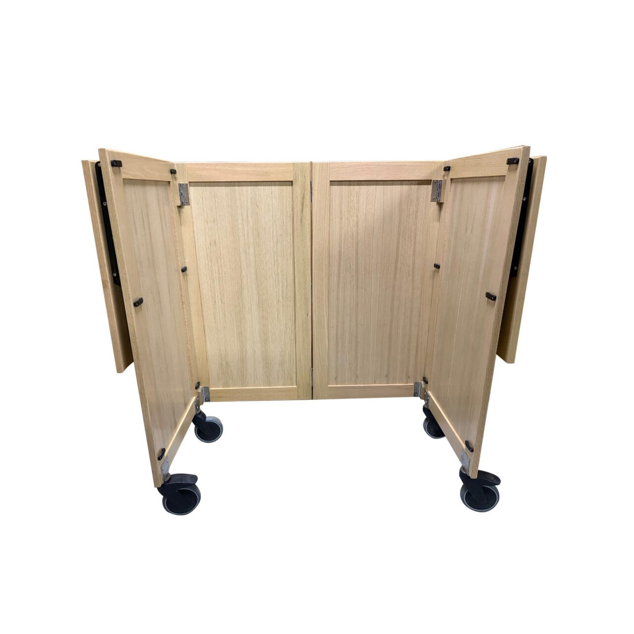 Burford Pop-Up Bar Trolley Natural | Ligneus UK