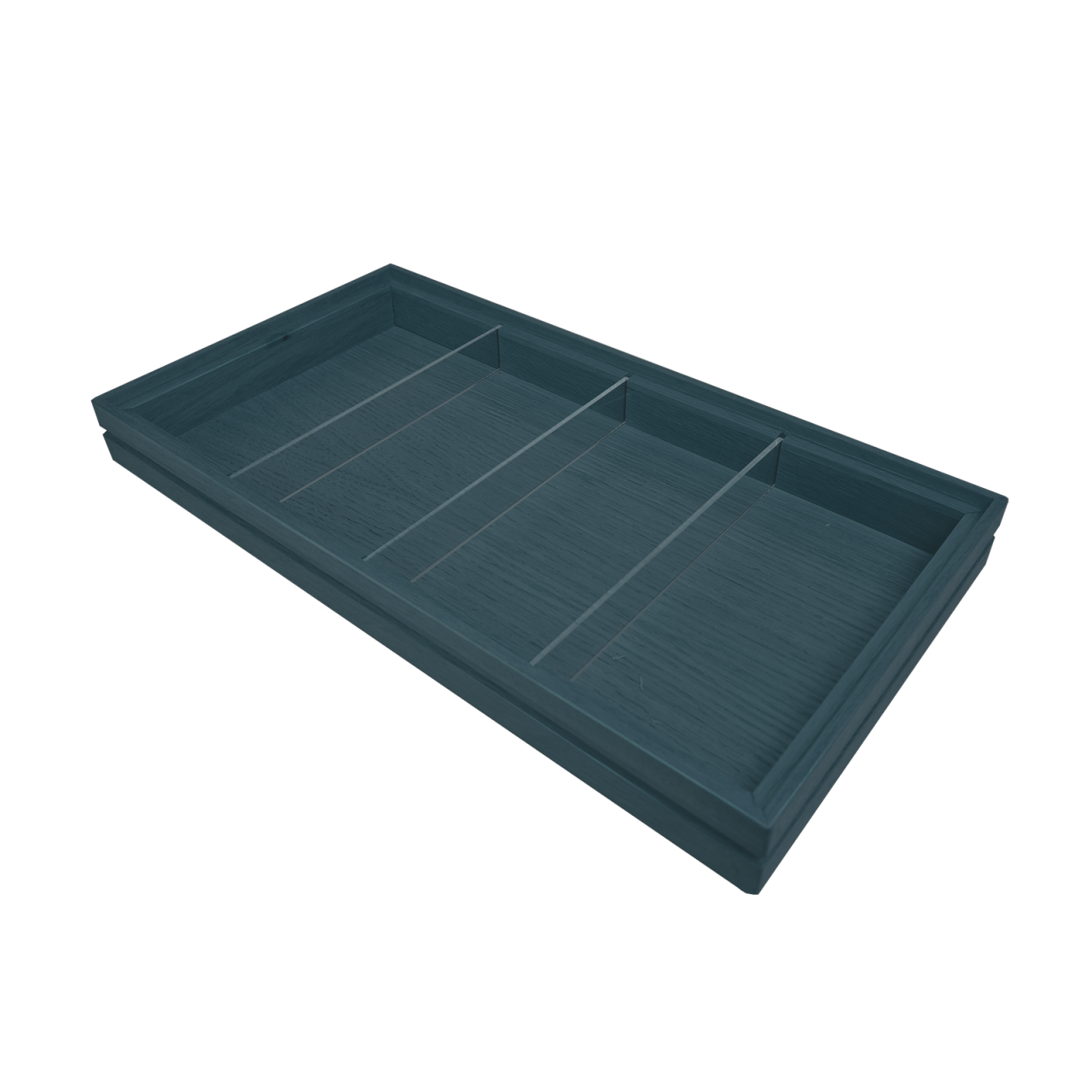 Burford Rib Box B1/3 40mm Amberley Grey 3 Dividers